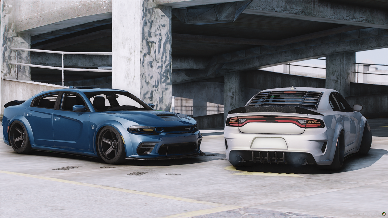 Custom Tuned Dodge Charger SRT Hellcat – Fivem Dealership