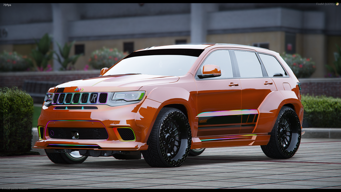 Jeep Trackhawk Manhart On illuminating Grand Rims – Fivem Dealership