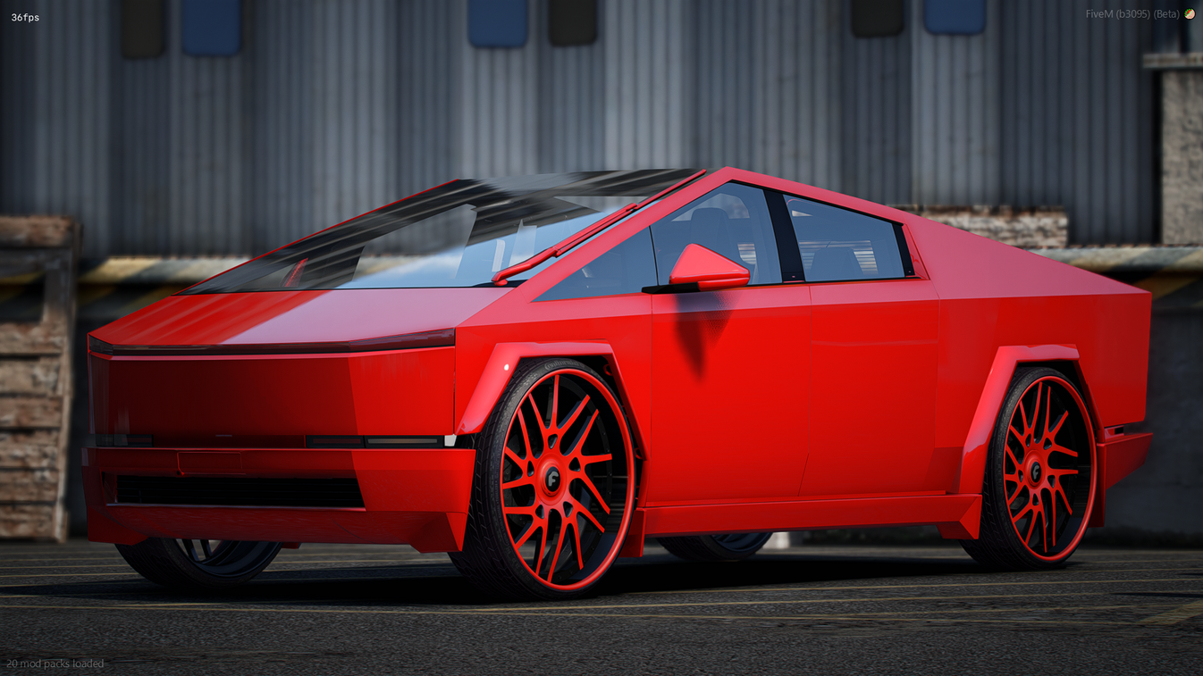 Tesla Cybertruck On Forgiatos – Fivem Dealership