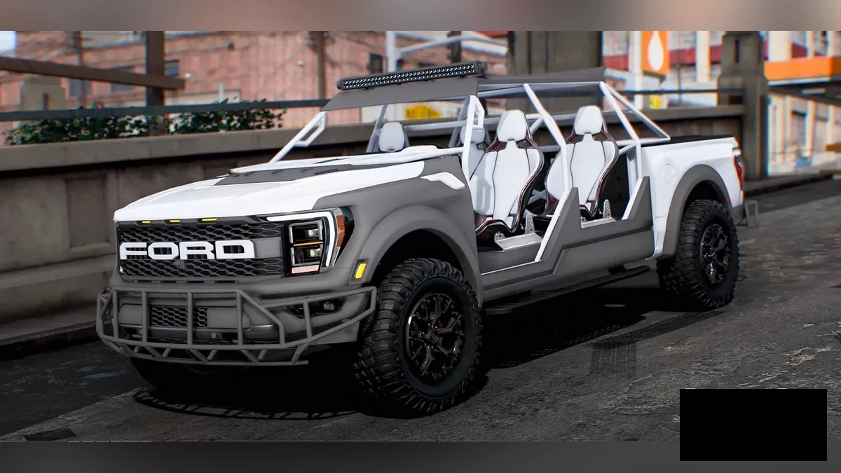 2021 Ford F150 Dune Raptor 6 Seater – Fivem Dealership