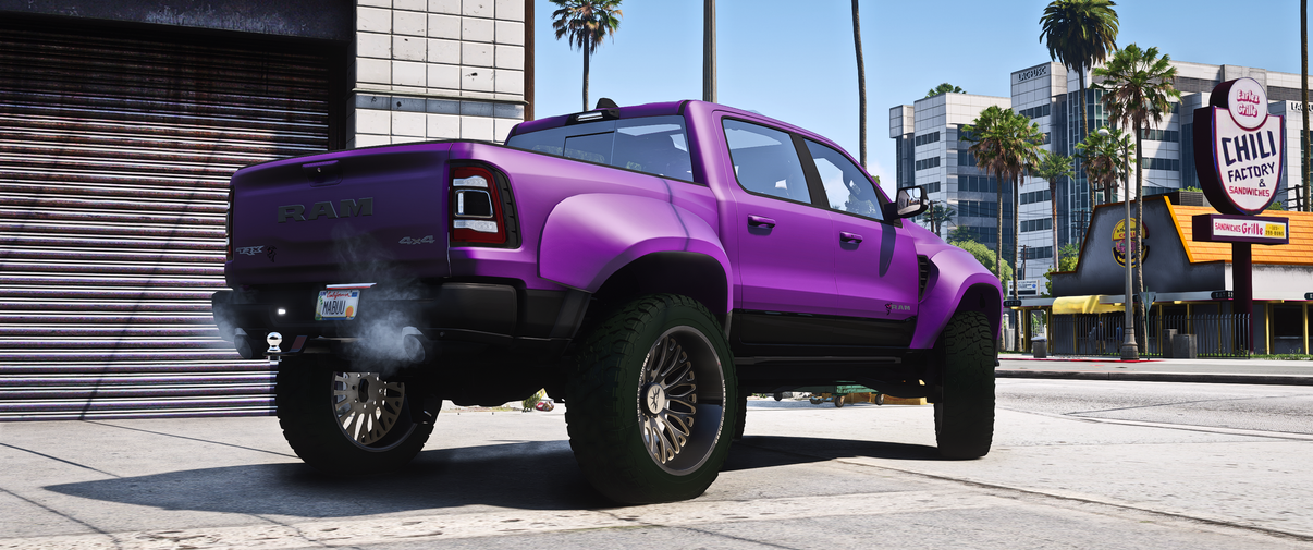 2022 Dodge Ram TRX SRT Ghoul Widebody Lifted – Fivem Dealership