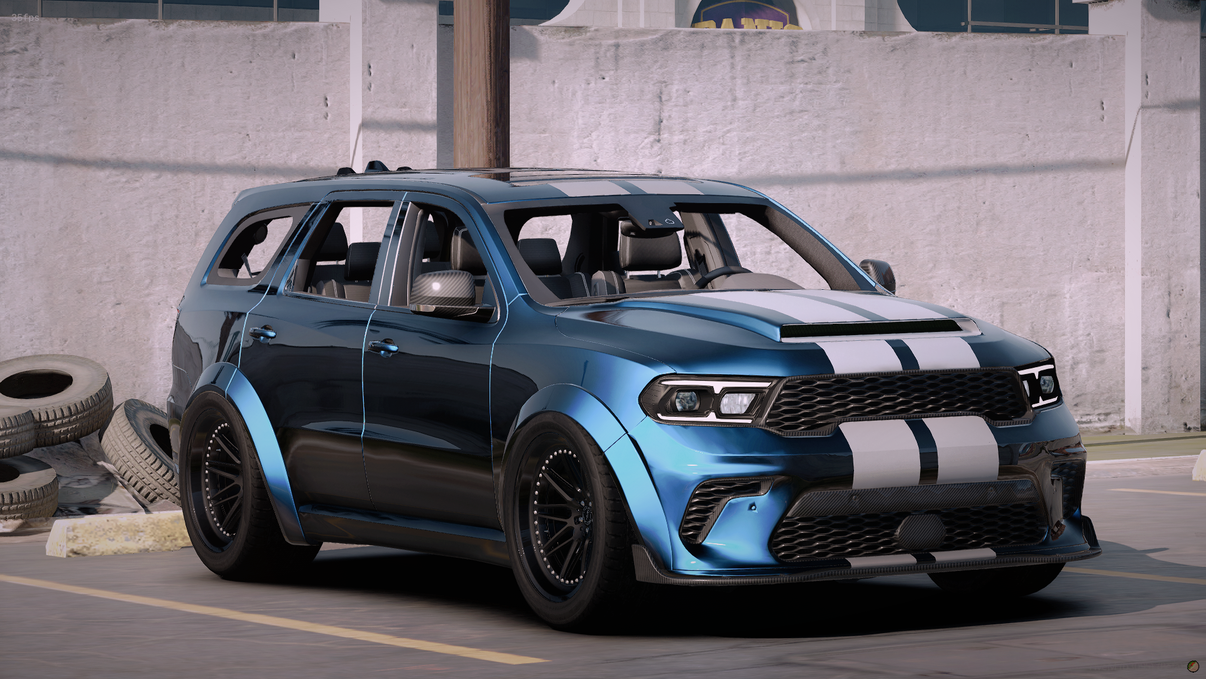 (Debadged) Dodge Durango SRT Hellcat Widebody – Fivem Dealership