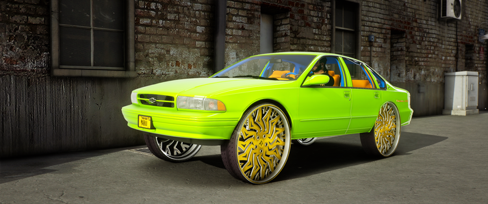 Chevy Impala Rucci Donk 1996 – Fivem Dealership