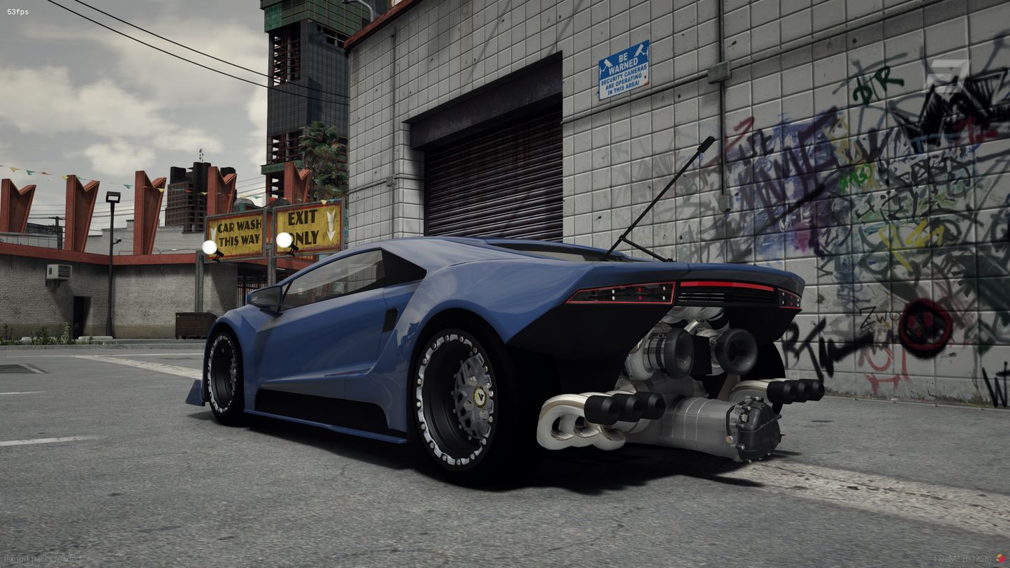 (Lore Friendly) Drag Pegassi Torero Twin Turbo – Fivem Dealership
