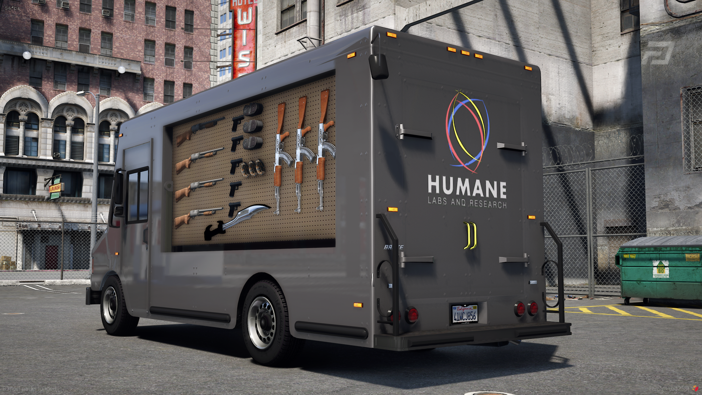 (Lore Friendly) Black Market Truck [Auto Door] – Fivem Dealership