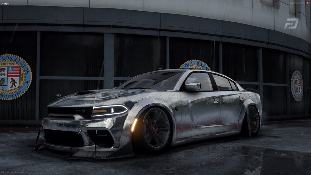 Bagged Whipple Dodge Charger Hellcat – Fivem Dealership