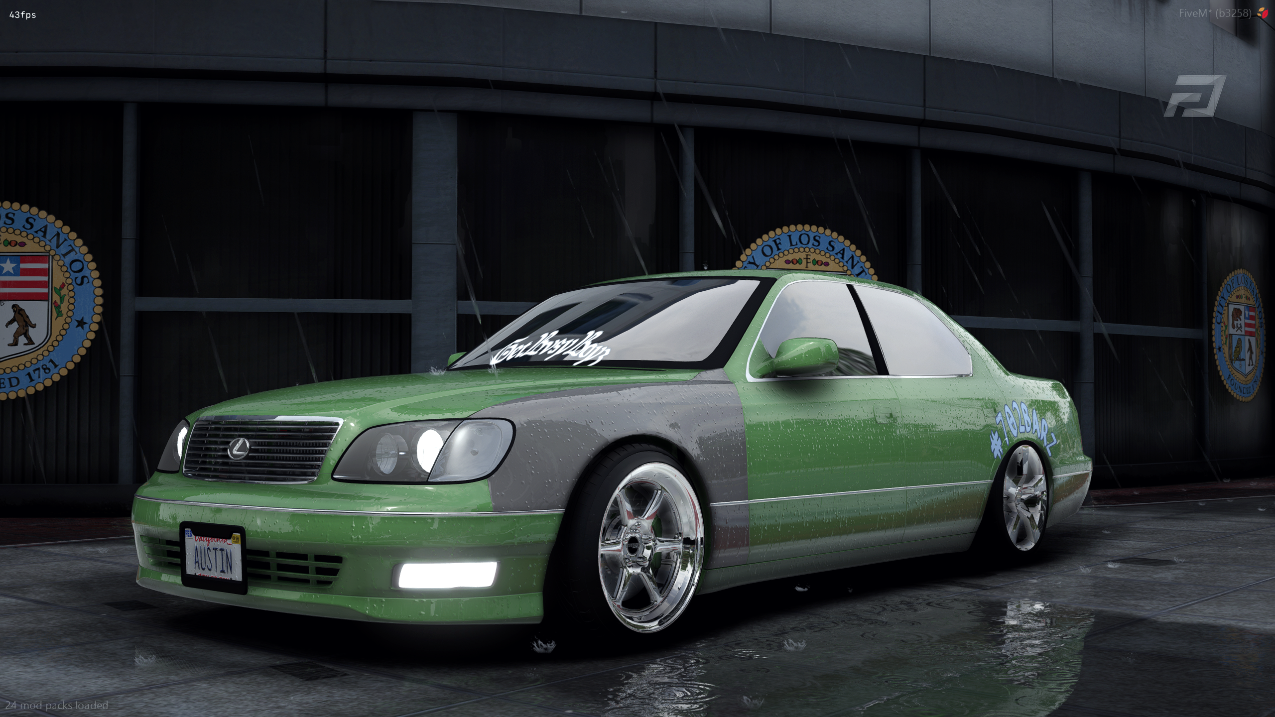 Custom Two Tone Lexus Slider – Fivem Dealership