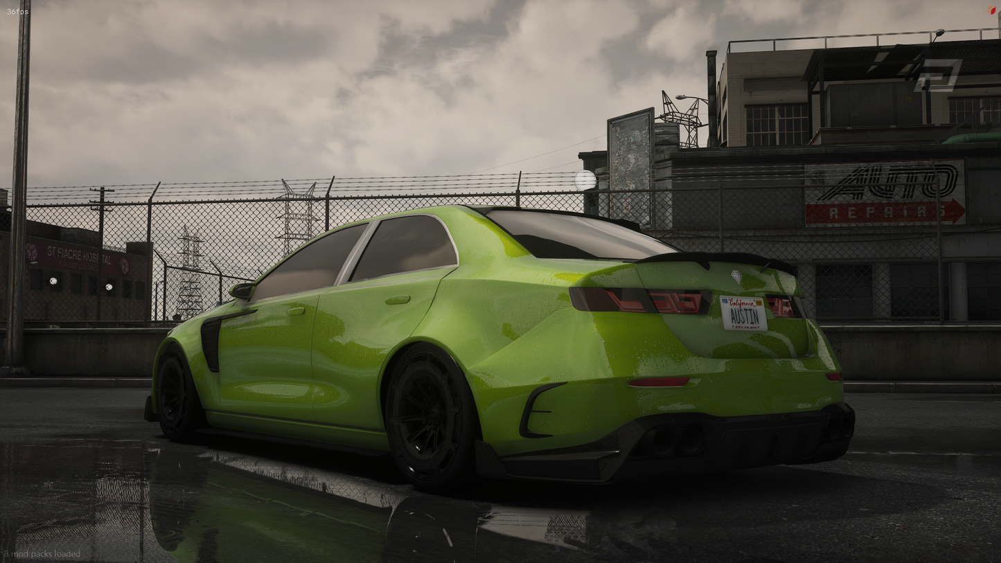 (Lore Friendly) Benefactor Harmannm Sports – Fivem Dealership