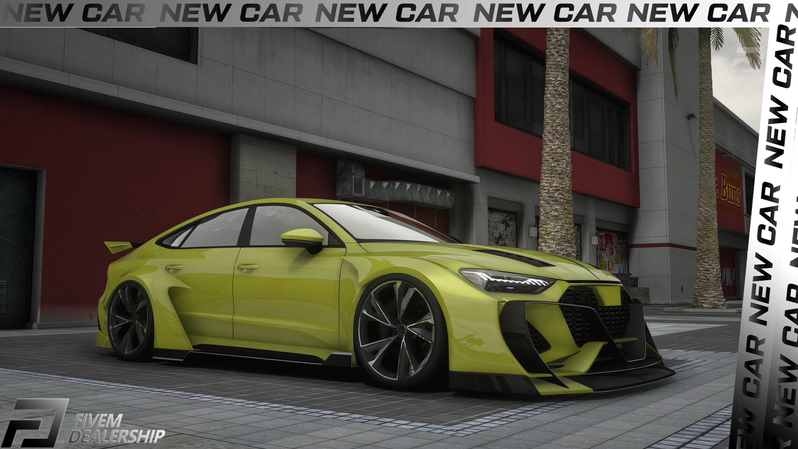 (Debadged) Audi Rs7 Venom Edition – Fivem Dealership