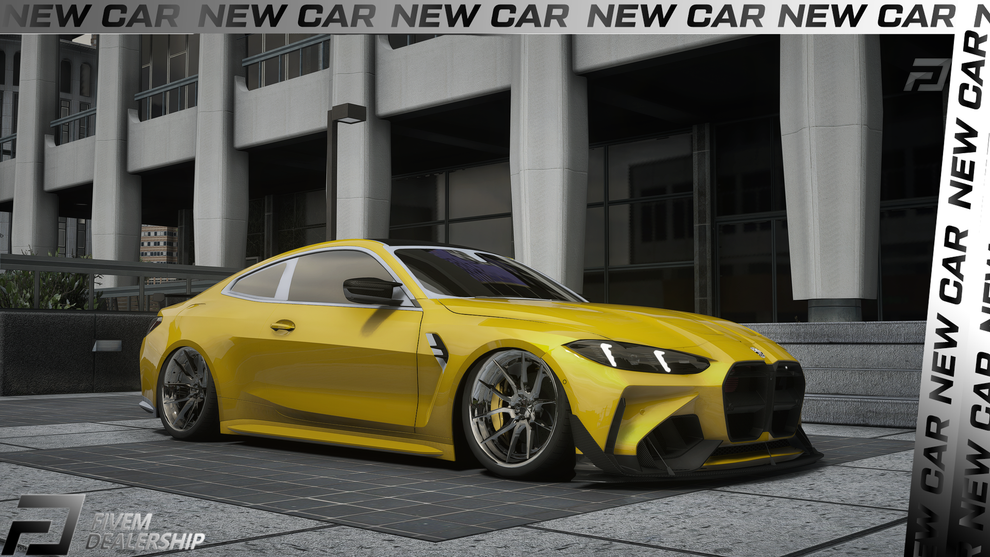 (Debadged) BMW M4 CS Bayer Edition – Fivem Dealership