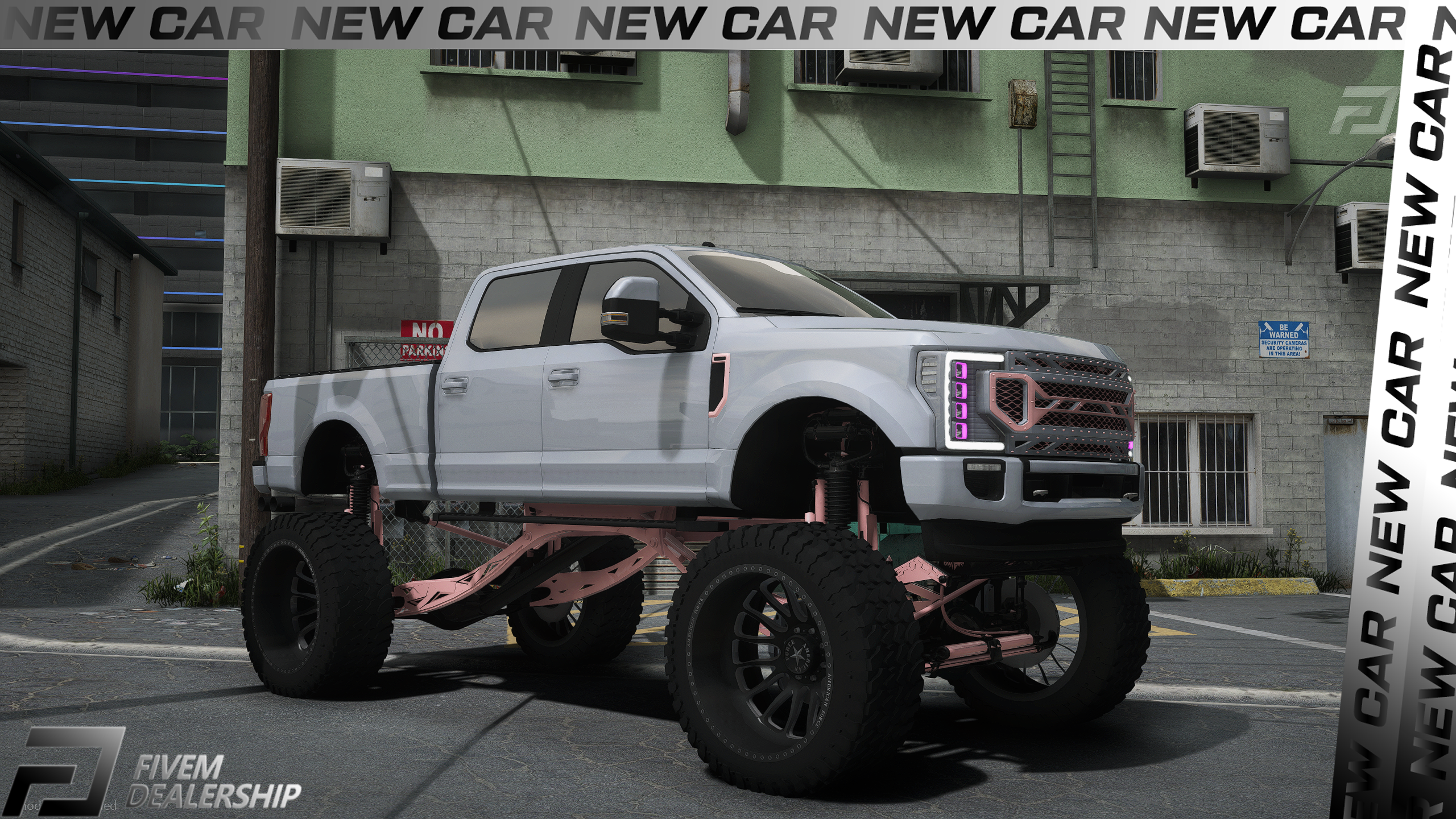 (Debadged) Custom Sema F350 – Fivem Dealership