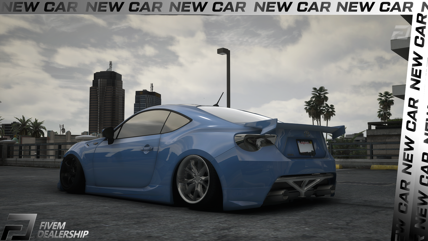 Toyota GT86 Stanced – Fivem Dealership