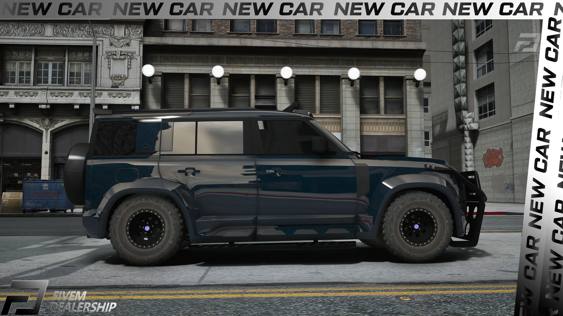 (Debadged) Land Rover Defender Lumma Off-road – Fivem Dealership