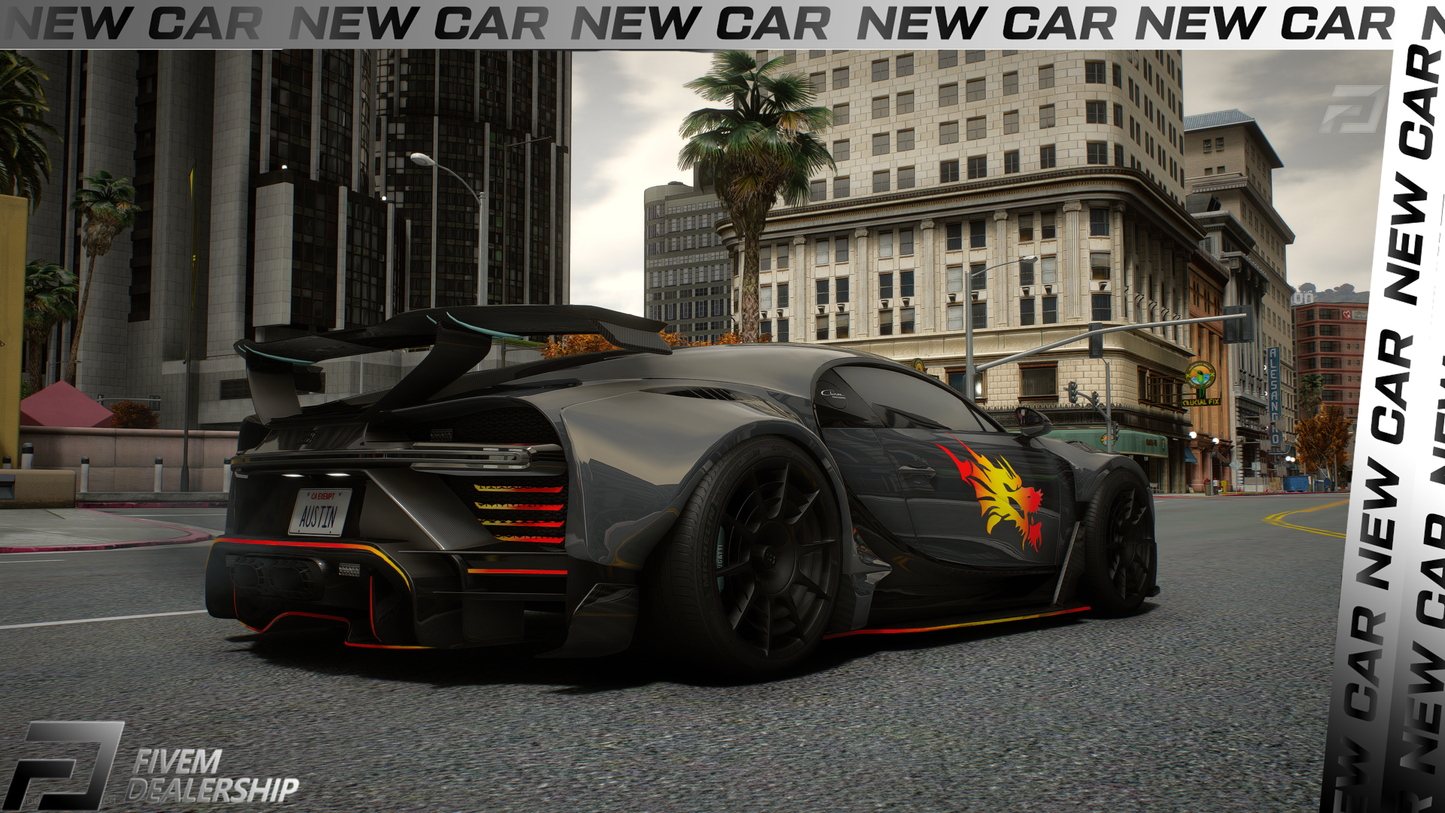 2024 Bugatti Purspost Widebody Dragon [Dinamic RGB Lights] – Fivem ...