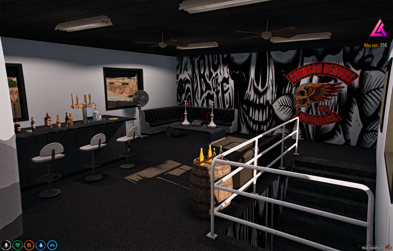 [MLO] Sandy Shores MC Clubhouse Interior – Fivem Dealership