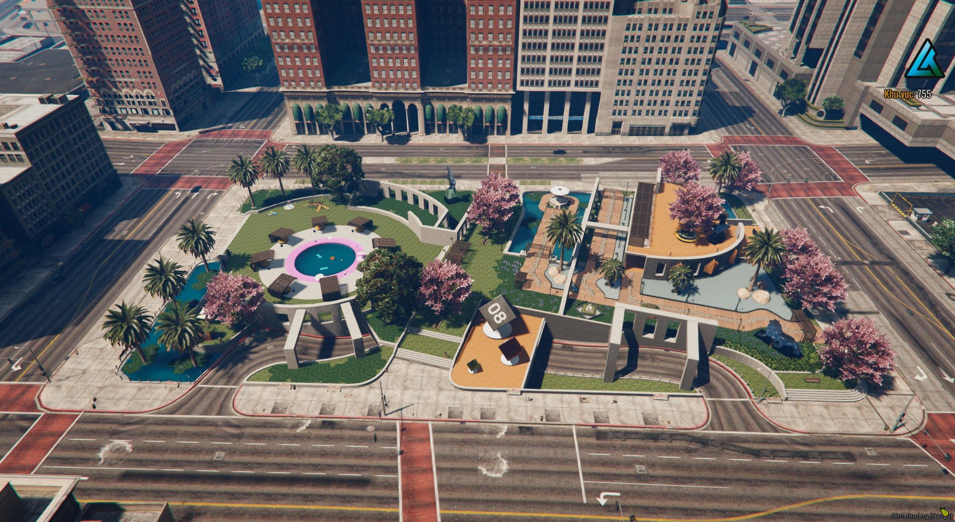 [MLO] Preview - Legion Square Park – Fivem Dealership