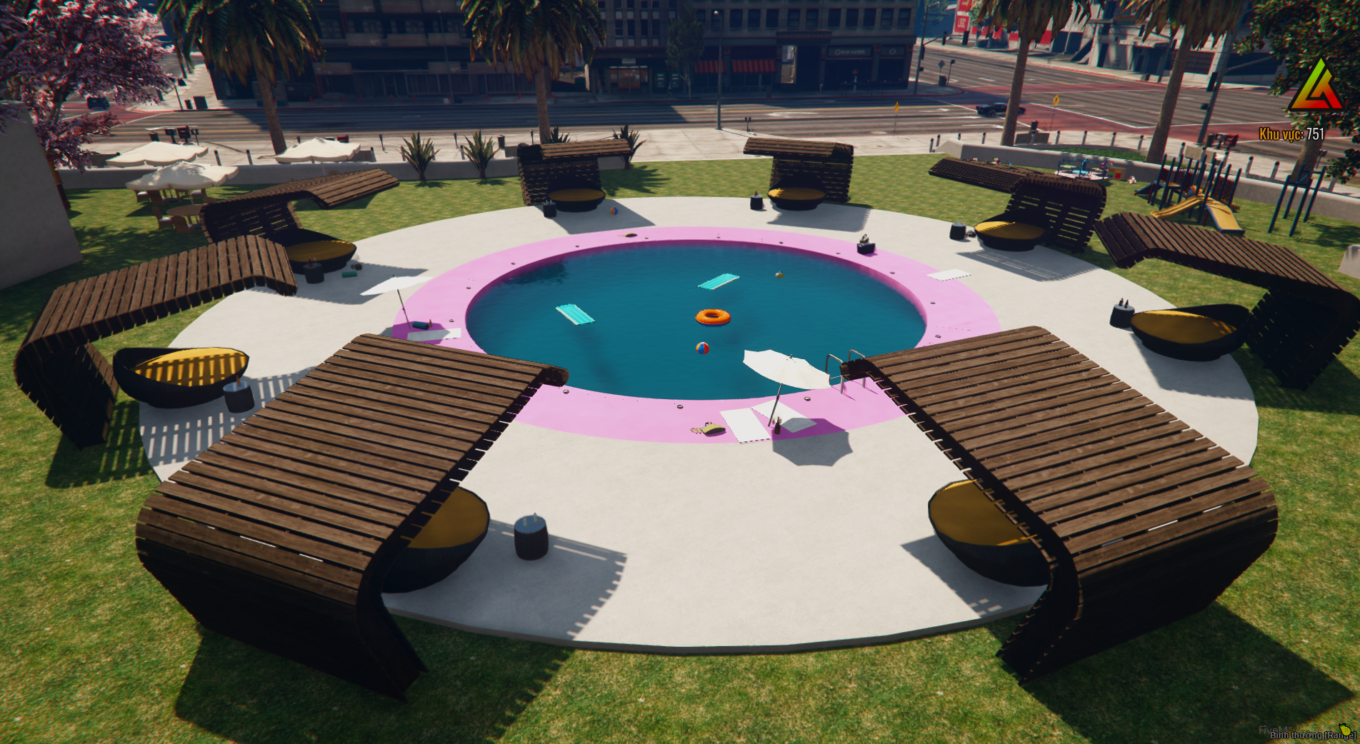 [MLO] Preview - Legion Square Park – Fivem Dealership