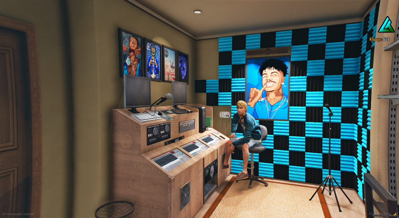 [MLO] CRIPS TERRITORY - OPEN INTERIOR – Fivem Dealership