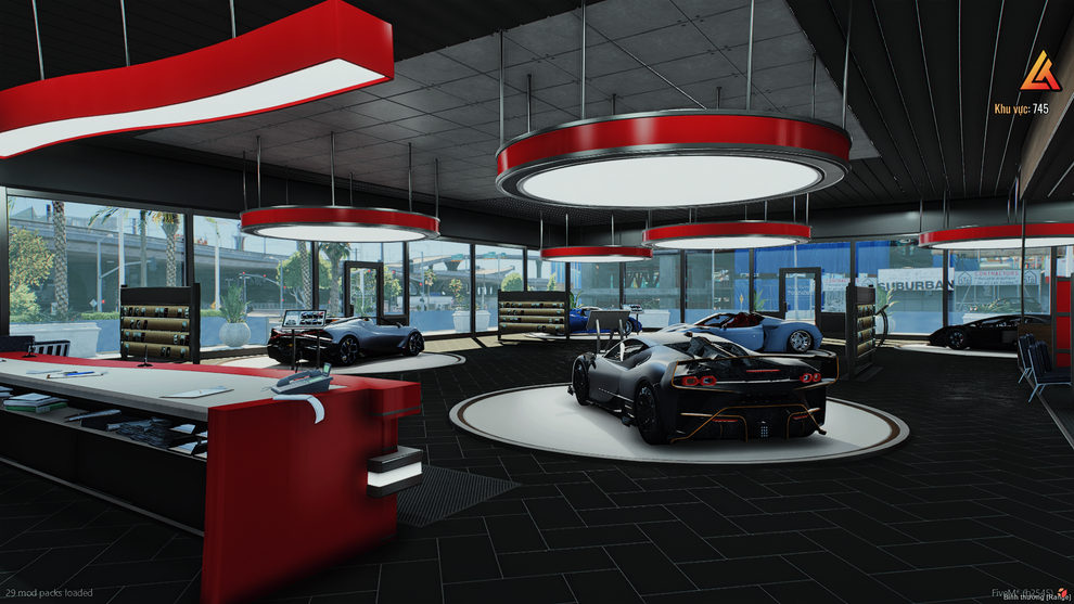 [MLO] Dealership - Benny's - Park – Fivem Dealership