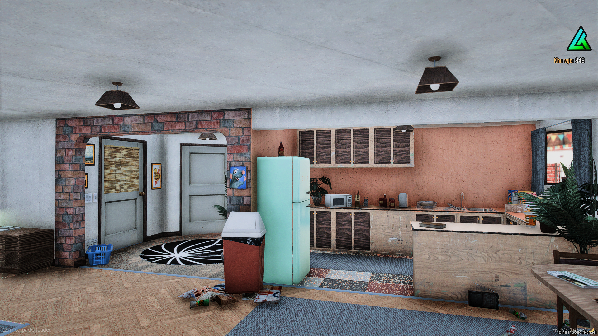[MLO] Open Interior GANG HOUSE 01 – Fivem Dealership