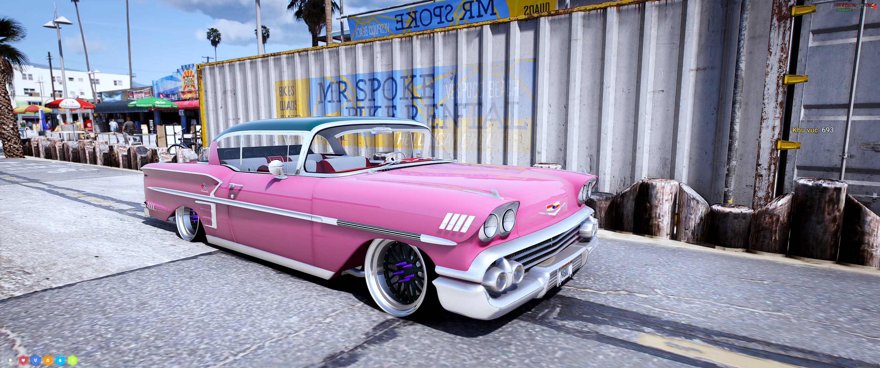 1958 Chevrolet Impala Lowrider – Fivem Dealership