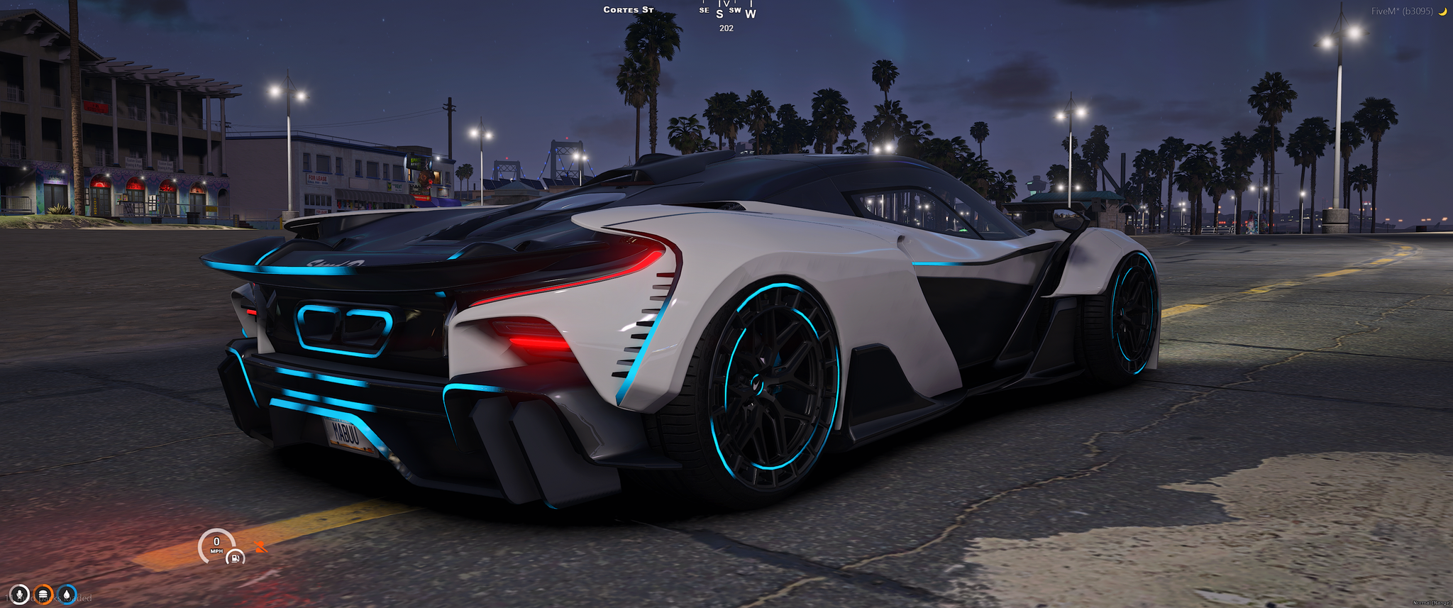 (Debadged) McLaren W1 GTR [Dinamic Lights] – Fivem Dealership