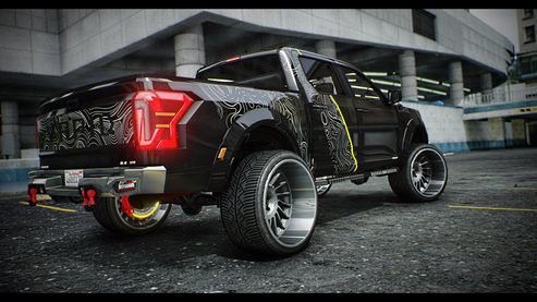(Lore Friendly) Vapid Sadler LT RAMPAGE – Fivem Dealership