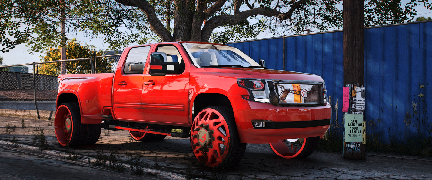 Chevy Tahoe 3500 Dually on 30 Forgi 2015 – Fivem Dealership