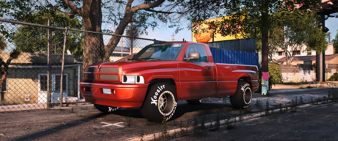 (Debadged) Dodge Ram 2nd gen Drag – Fivem Dealership