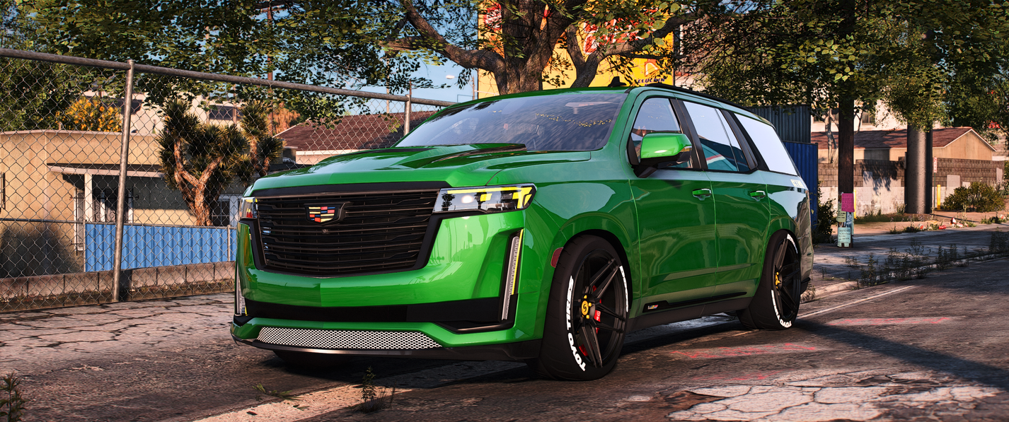 Cadillac Escalade Bagged Customs – Fivem Dealership