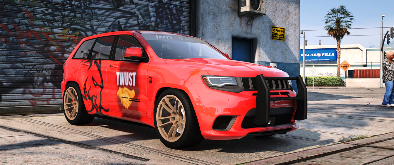 Jeep Grand Cherokee Trackhawk Twust Edition [Animation Window] – Fivem ...