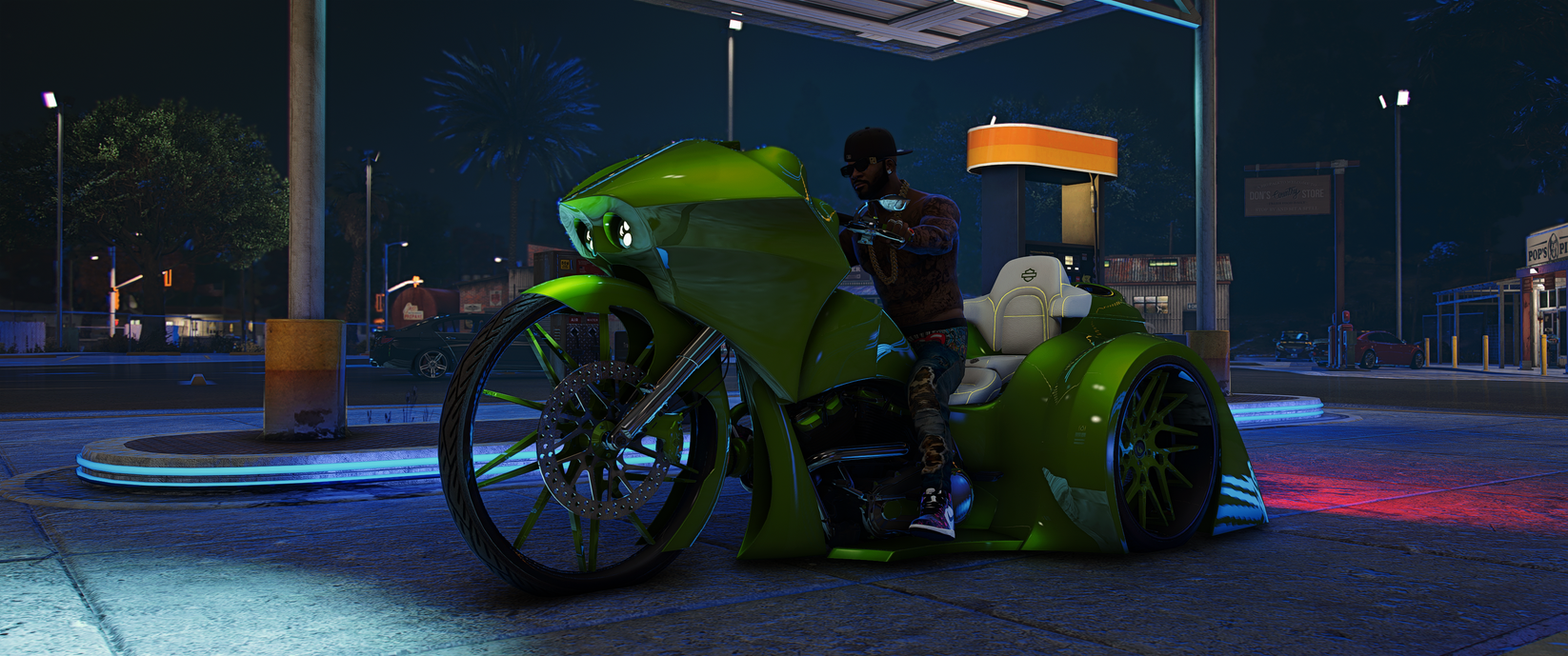 Bike BAGGER TRIKE 2019 (Debadged) – Fivem Dealership