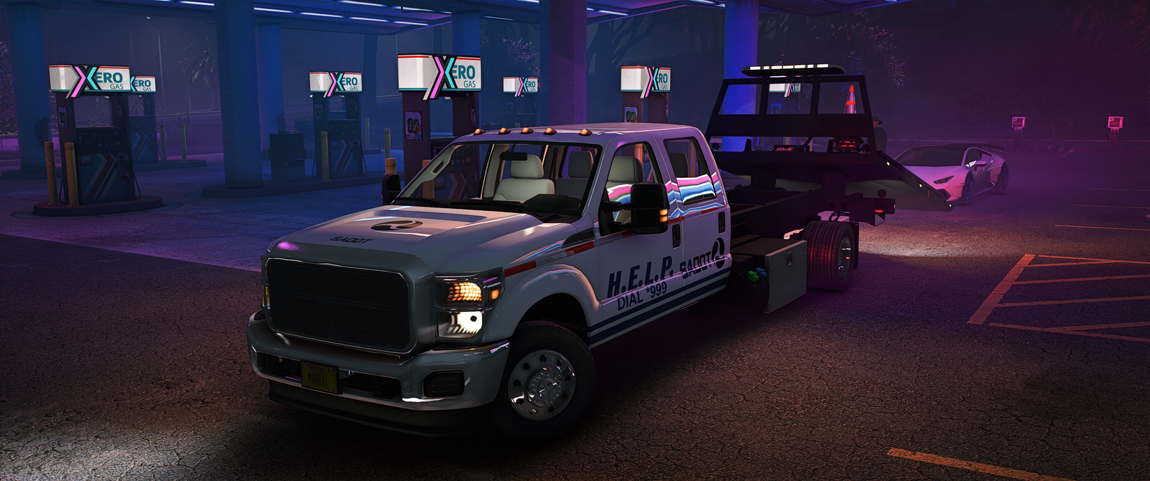 (Debadged) [ELS] Ford F350 CrewCab Flatbed 2014 – Fivem Dealership