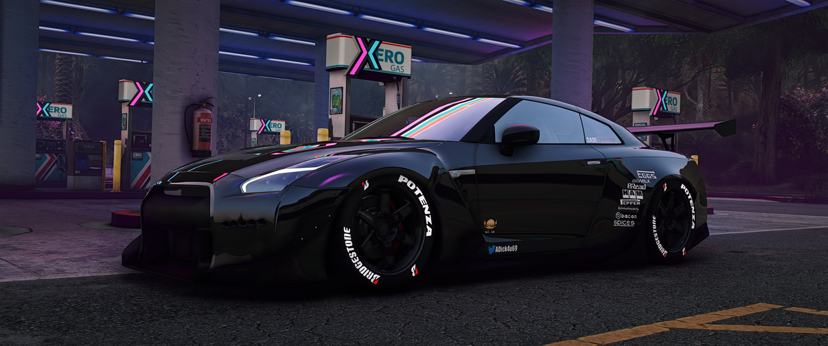 Nissan GTR R35 Longleg – Fivem Dealership