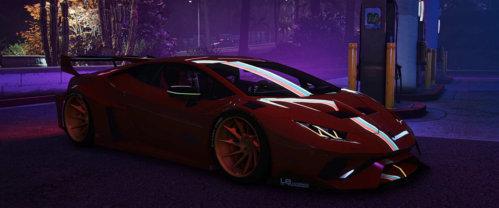 2020 Lamborghini Huracan Liberty Walk Silhouette TwinTurbo [Dinamic RG ...