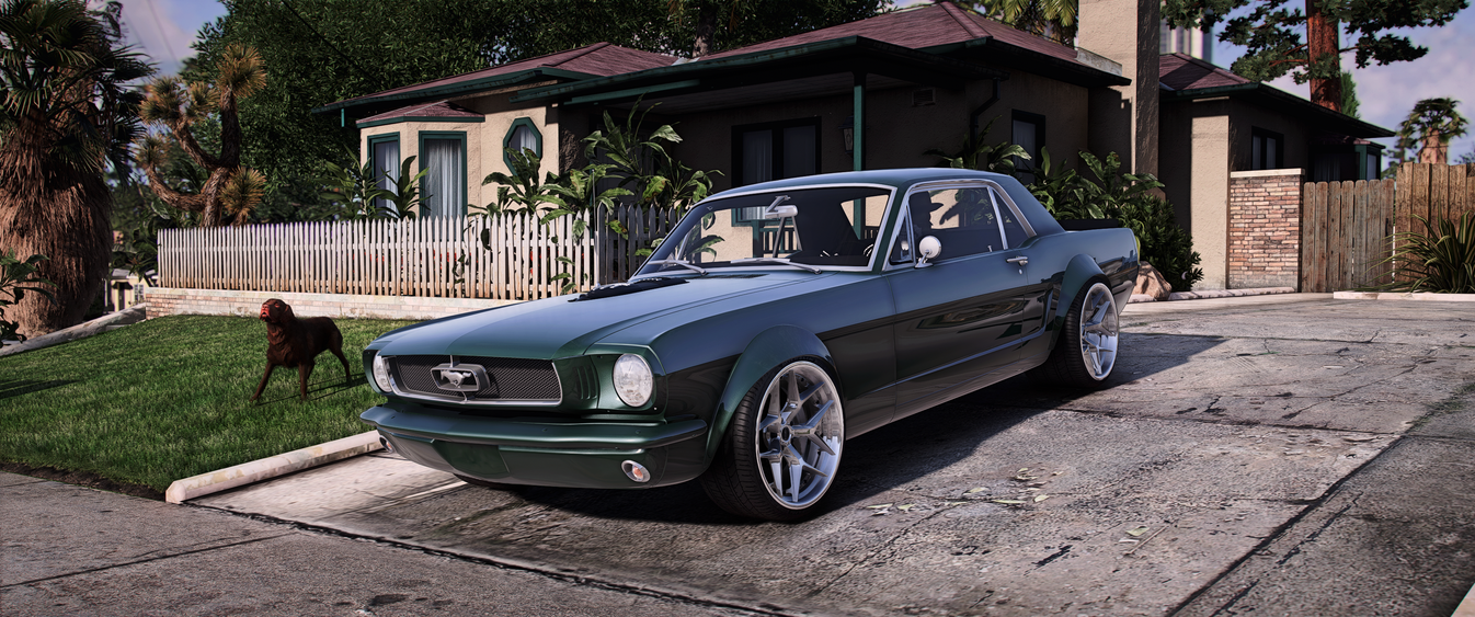 Custom 1965 Ford Mustang Widebody – Fivem Dealership