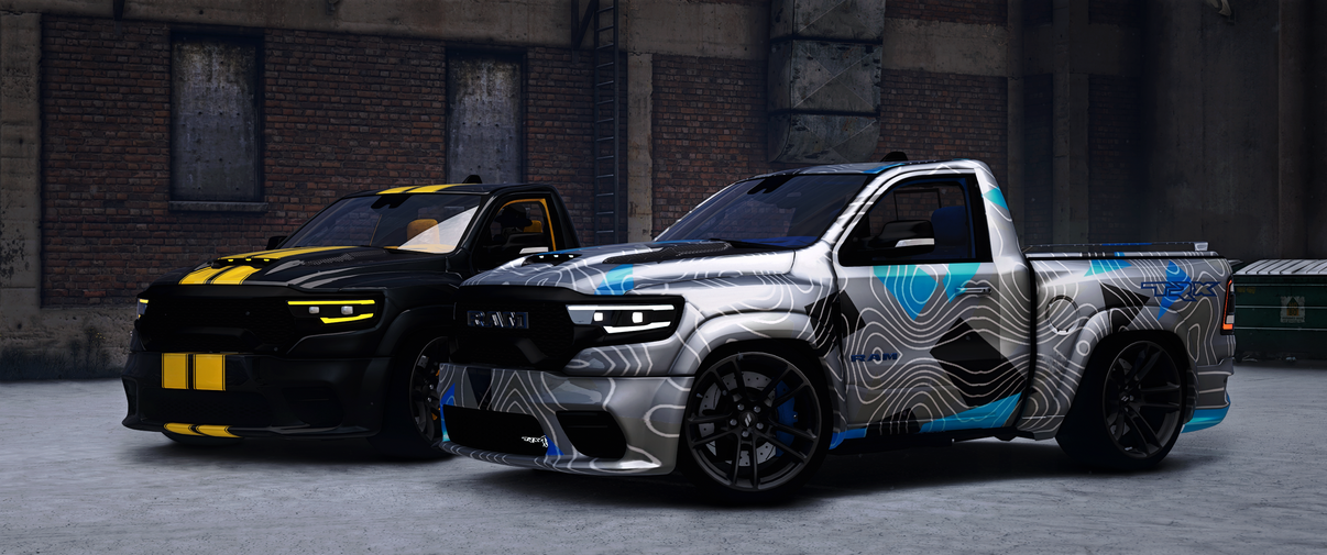 (Debadged and Regular)2022 Dodge RAM 1500 TRX Whipple – Fivem Dealership