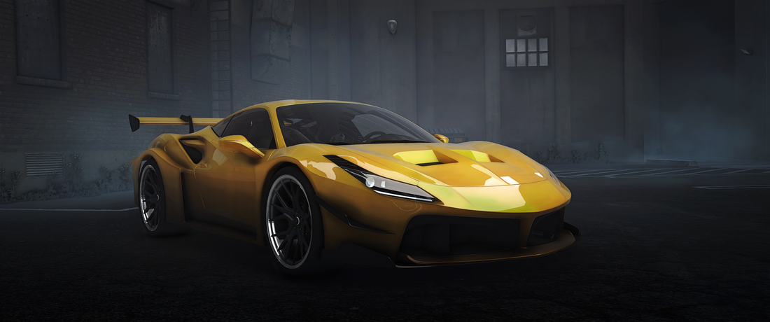 (Debadged) 2023 Ferrari F8 Tributo – Fivem Dealership