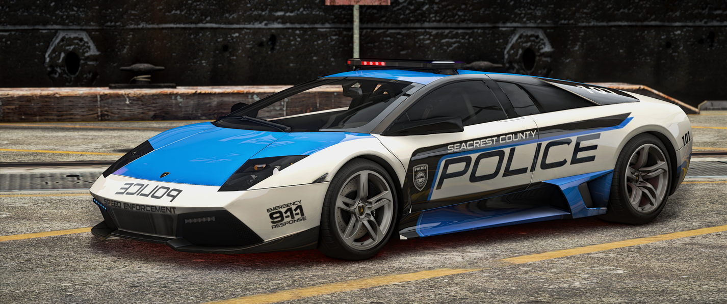[Non ELS] Lamborghini Murciélago Police – Fivem Dealership