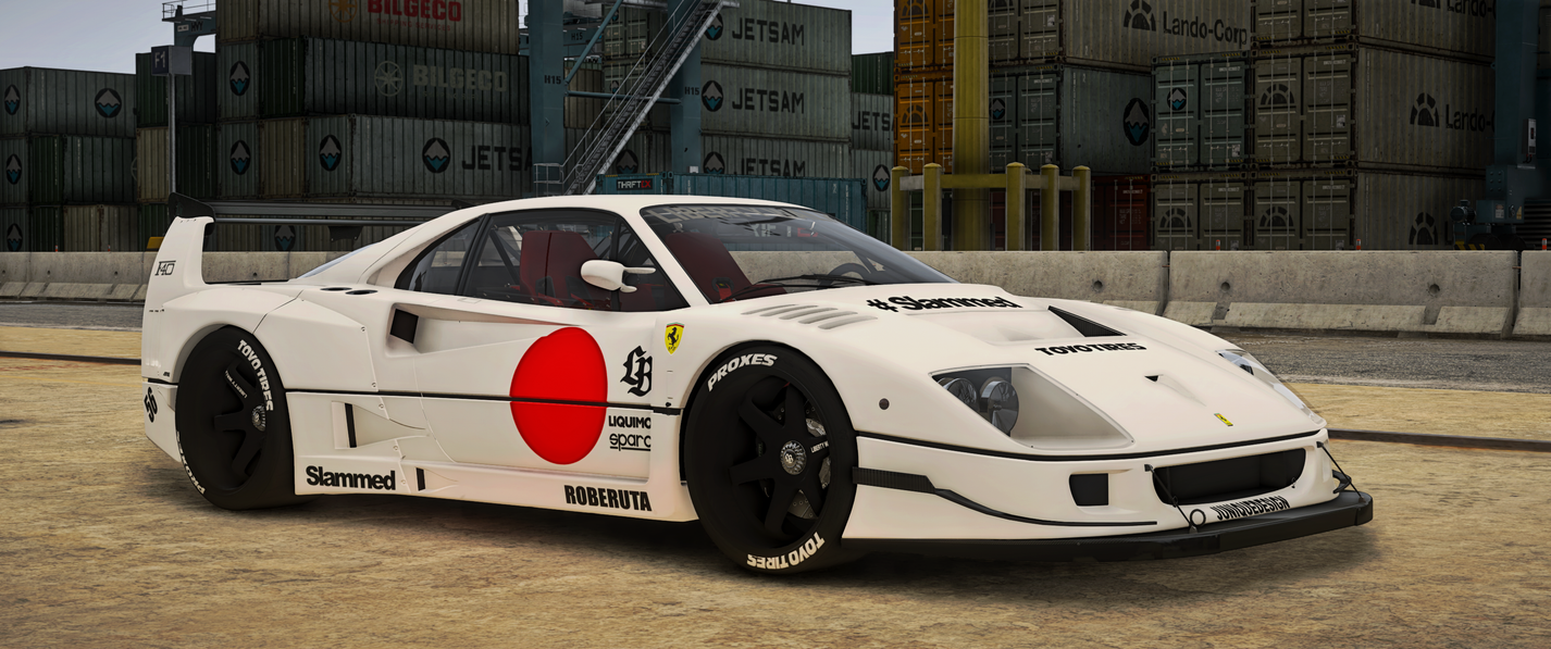 Ferrari F40 Liberty Walk – Fivem Dealership