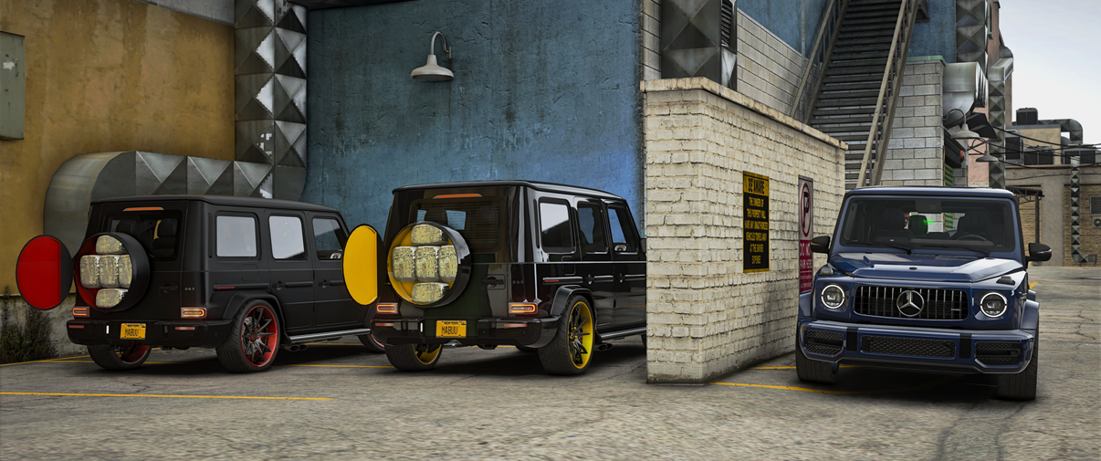 Mercedes G63 Animaited Gang 2022 – Fivem Dealership
