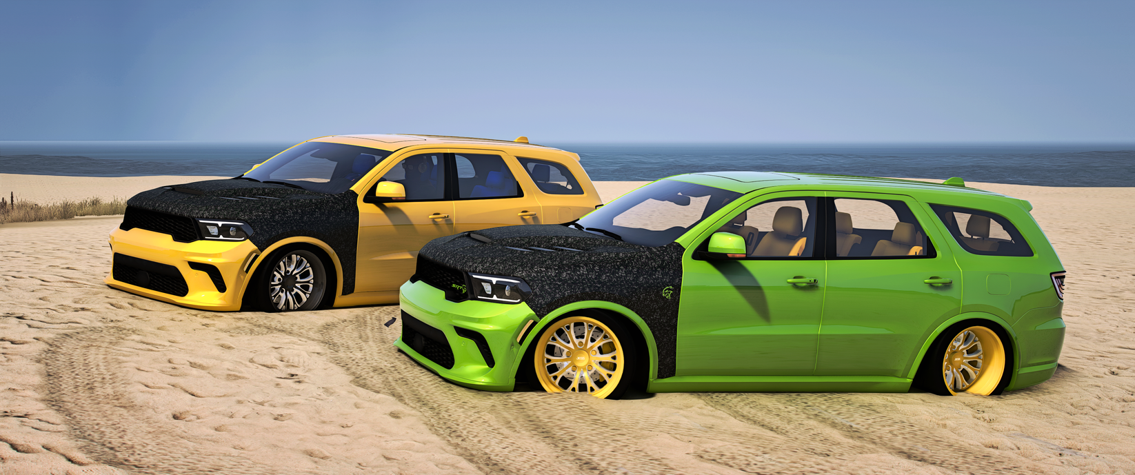 (Debadged and Regular) 2022 Dodge Durango – Fivem Dealership