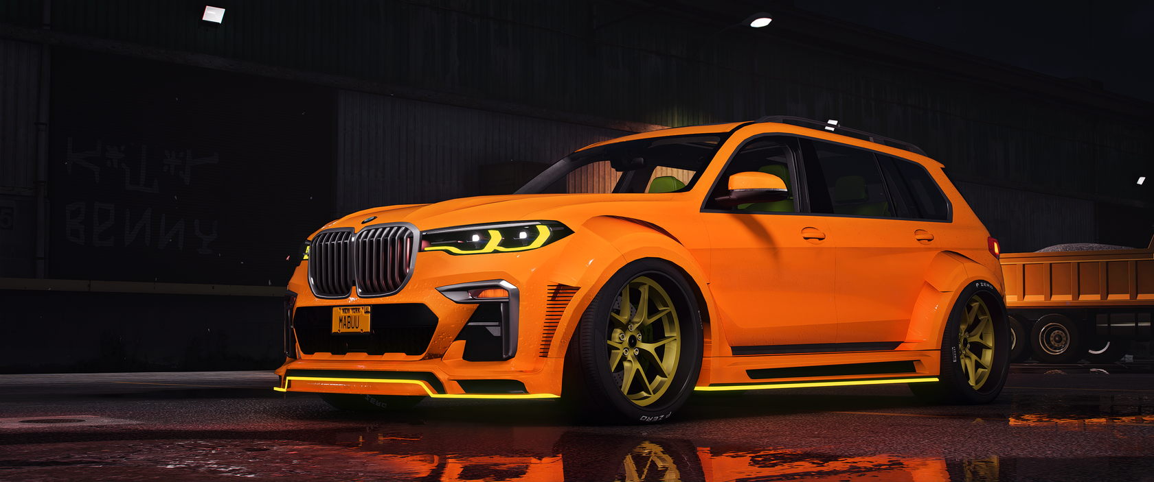BMW X7 Slammed Widebody – Fivem Dealership
