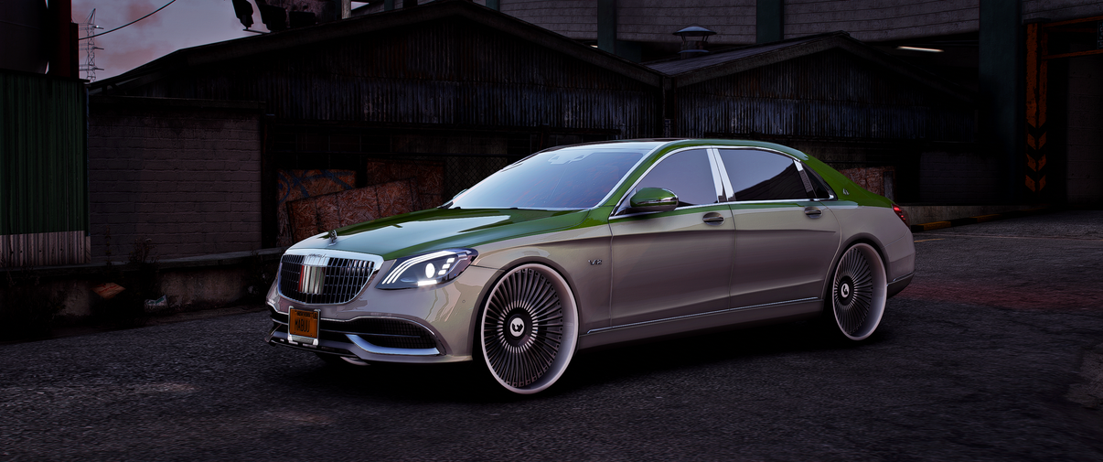 Mercedes Maybach S680 2019 On Forgies – Fivem Dealership