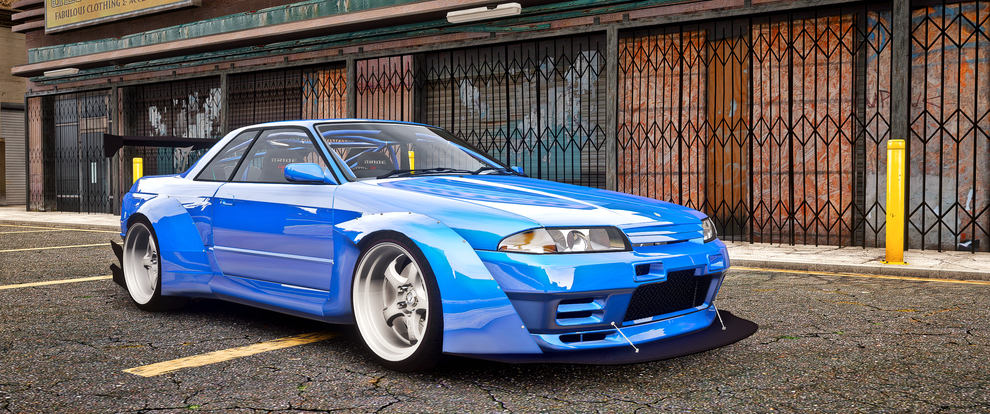 Nissan Skyline R32 Rocket Bunny – Fivem Dealership