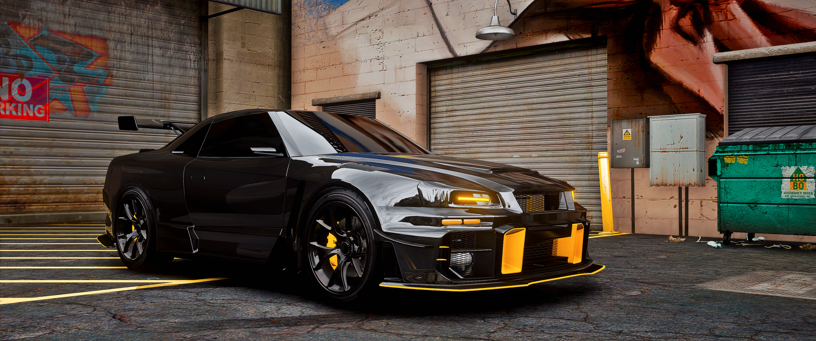 (Debadged) Nissan GT-R34 Avante Design – Fivem Dealership