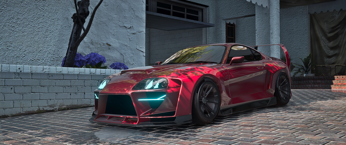 (Debadged) Toyota Supra MK4 Brutal Edition – Fivem Dealership