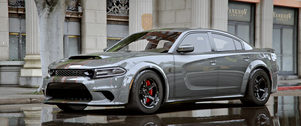 Dodge Charger SRT Hellcat Widebody FF9 2018 – Fivem Dealership