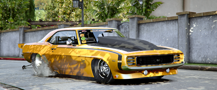 Chevrolet Camaro SS Sick Seconds 1969 – Fivem Dealership