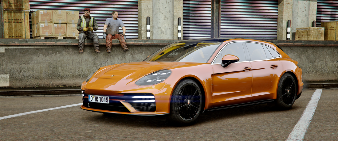 2023 Porsche Panamera Turbo S – Fivem Dealership